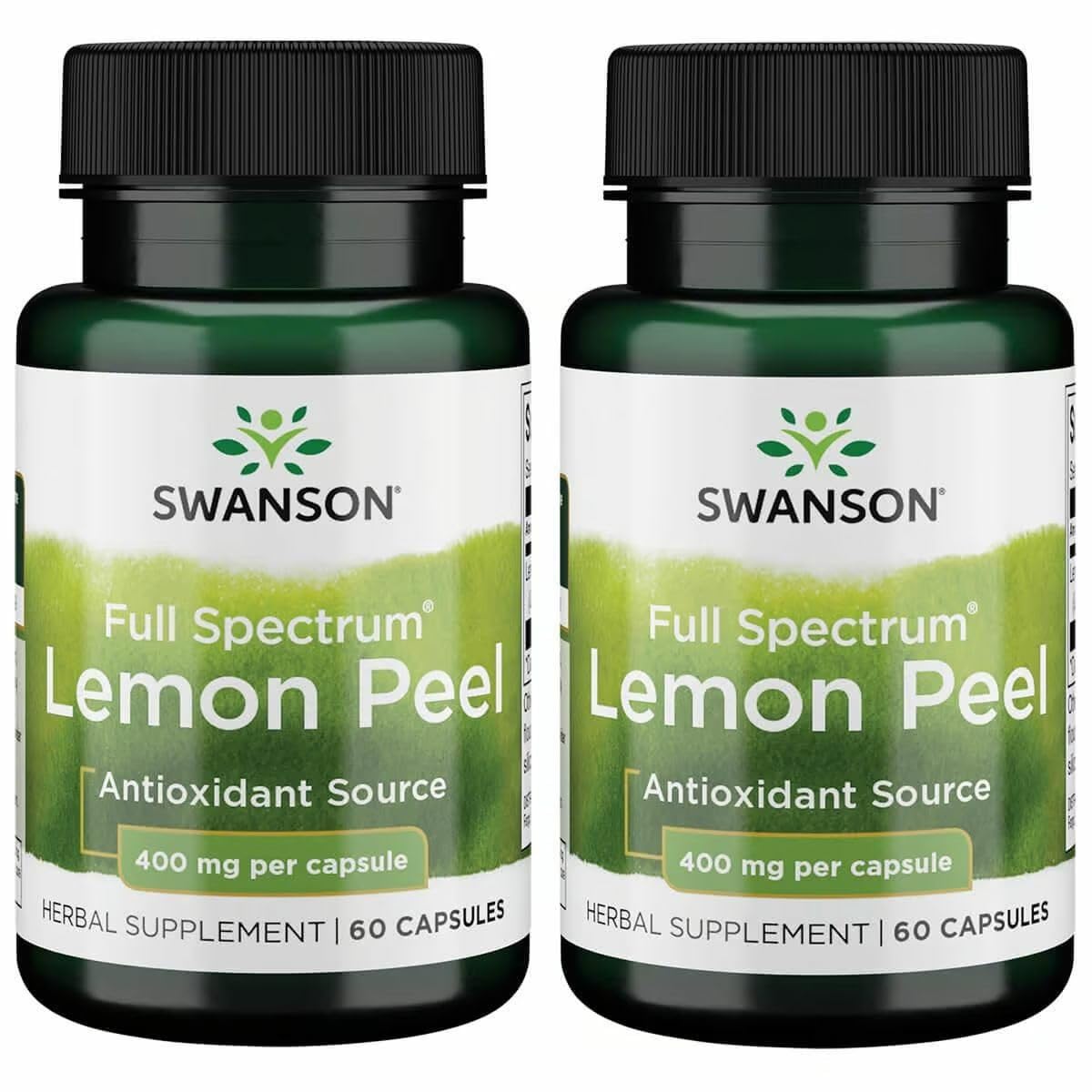 Swanson lemon peel capsules for vitamin C