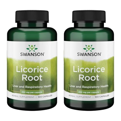 Swanson licorice root capsules for wellness