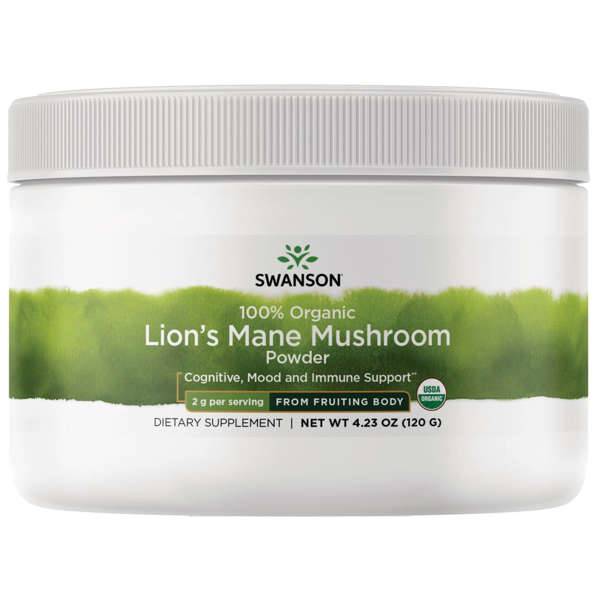 Swanson Lion's Mane Mushroom Powder benefits