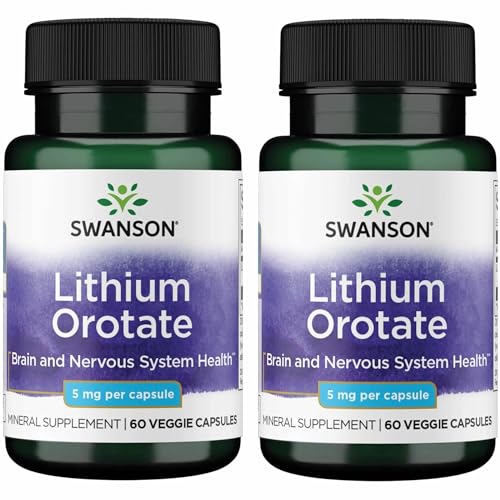 Swanson Lithium Orotate mood support