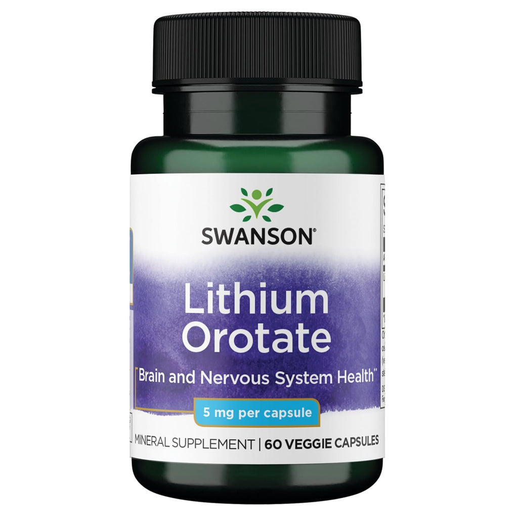 Swanson Lithium Orotate multivitamins