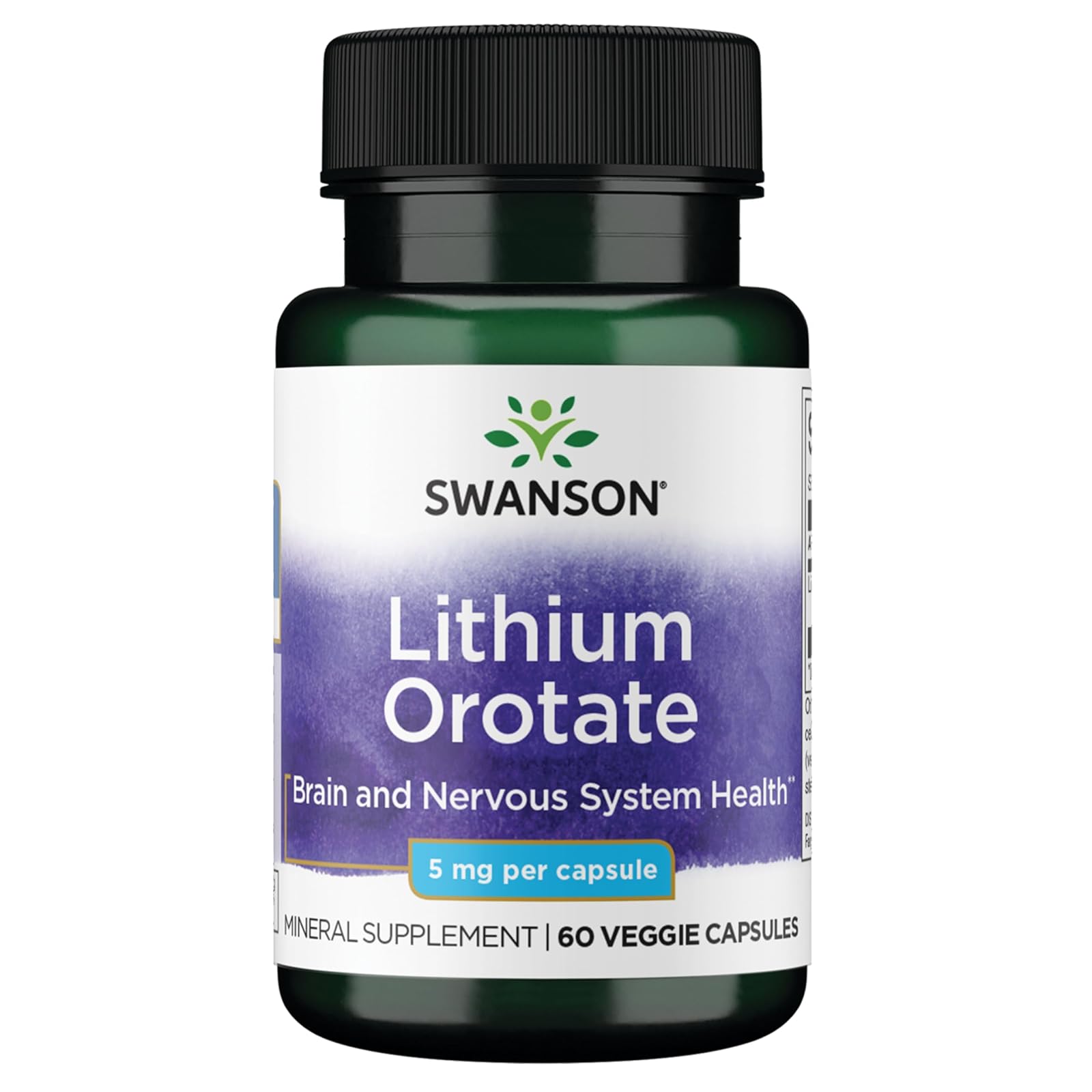 Swanson Lithium Orotate multivitamins