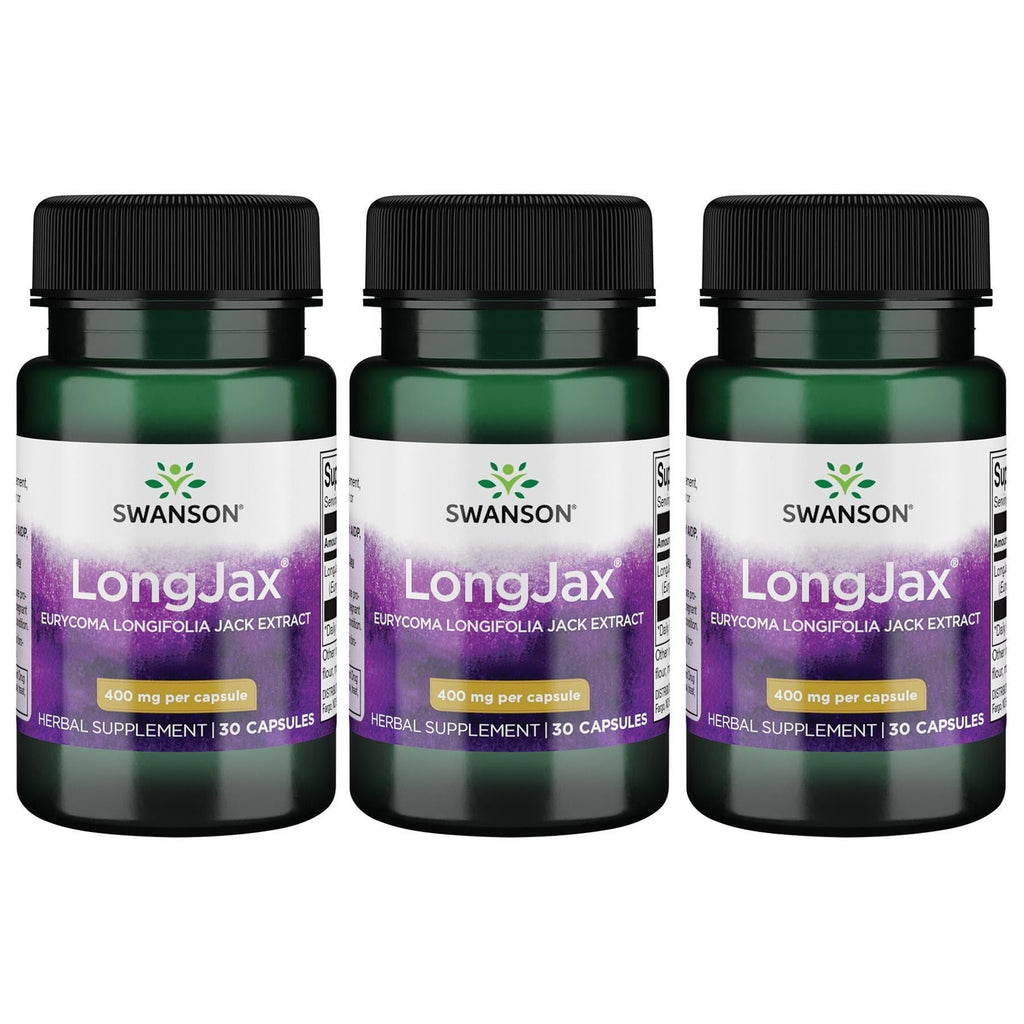 Swanson Longjax blended vitamin capsules