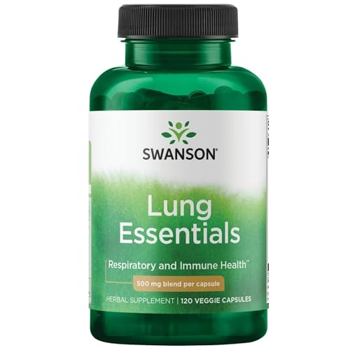Swanson lung essentials capsules for respiratory health