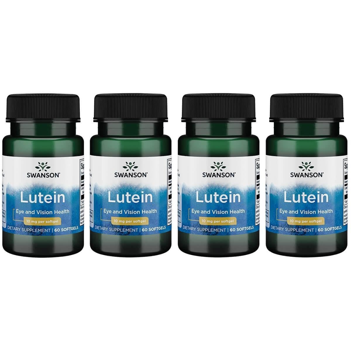 Swanson Lutein 10 mg softgels for eye health