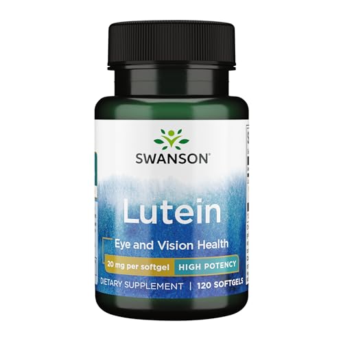 Swanson Lutein 20 mg softgels