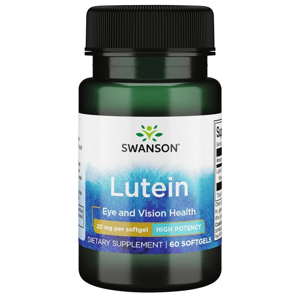 Swanson Lutein 20 mg softgels