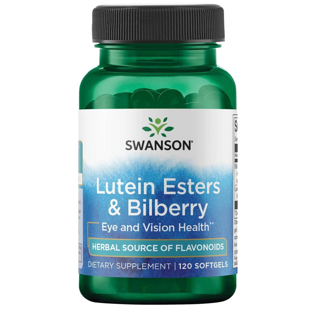 Swanson lutein bilberry softgels benefits