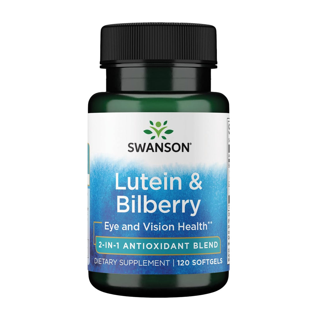 Swanson Lutein & Bilberry softgels
