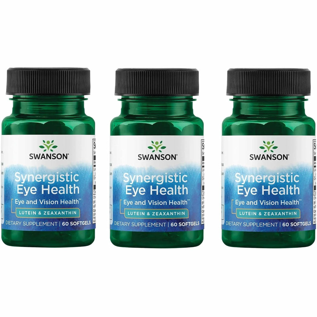 Swanson lutein softgels for eye health