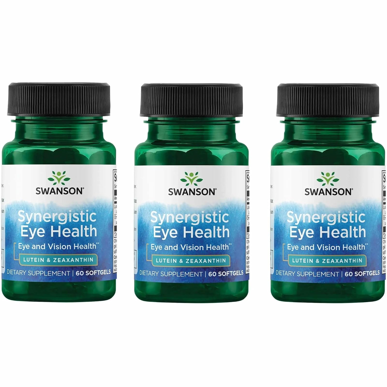 Swanson lutein softgels for eye health