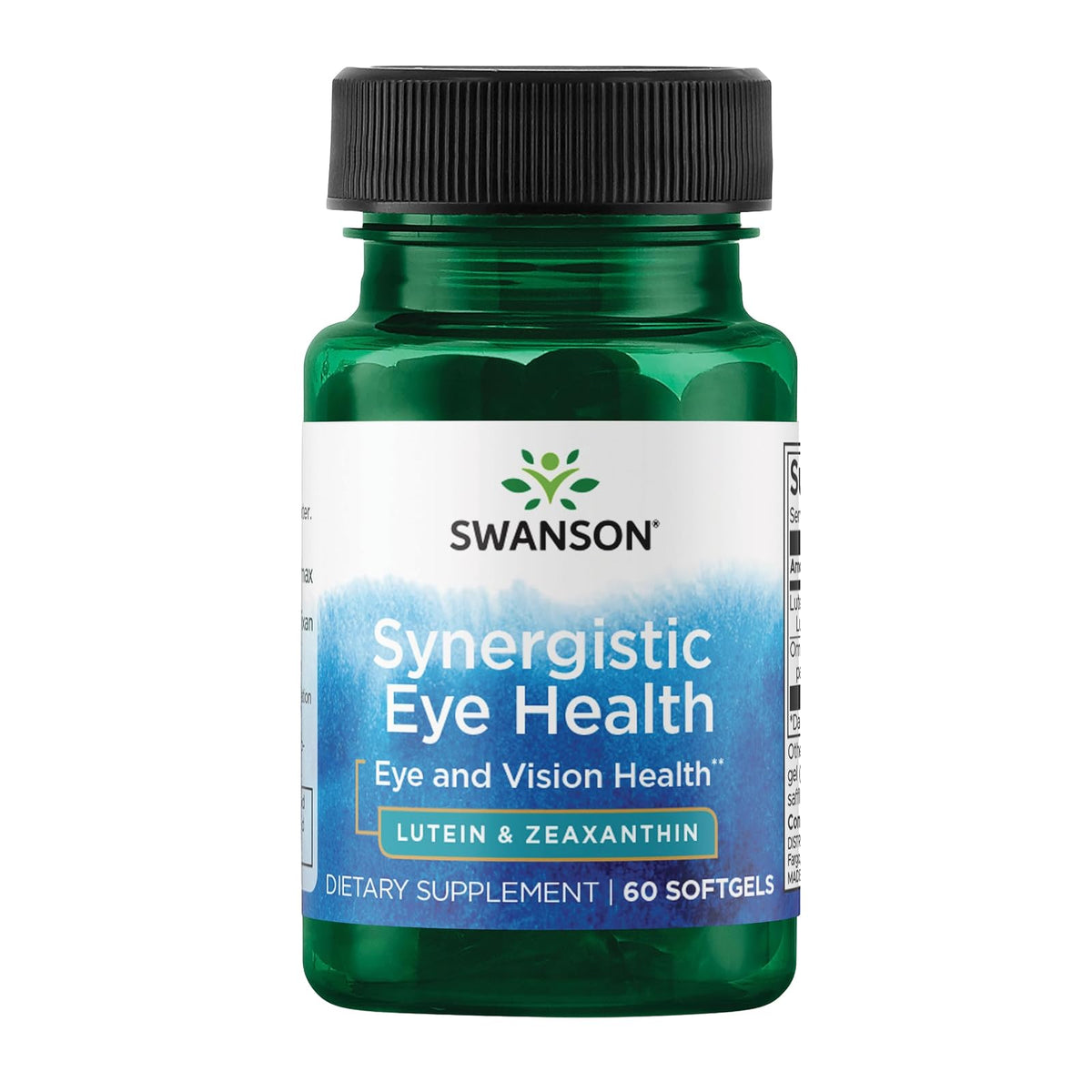 Swanson Lutein softgels for eye health
