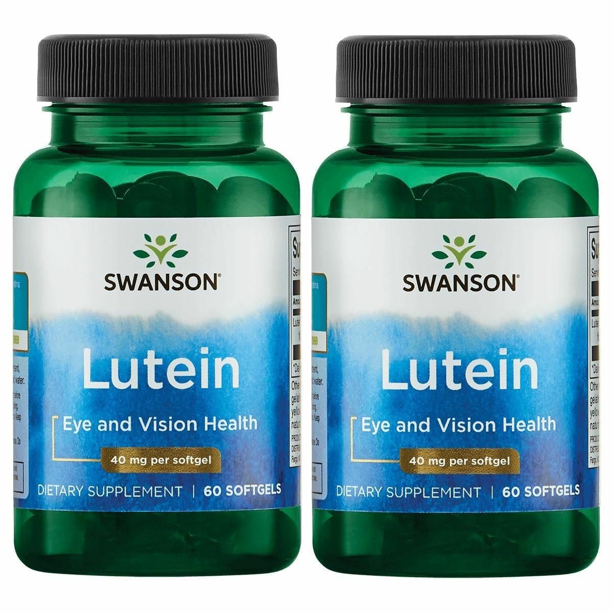 Swanson Lutein softgels for eye health