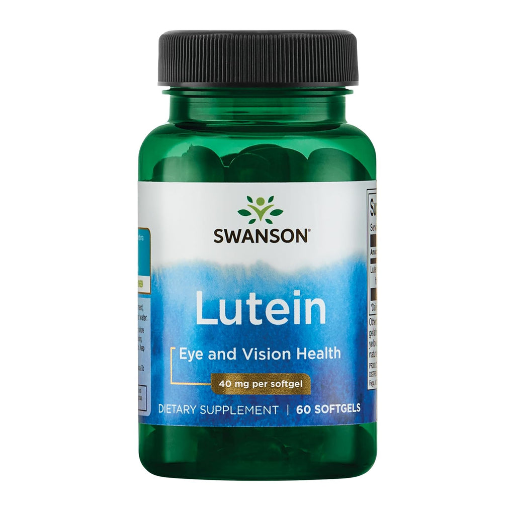 Swanson lutein softgels for eye health