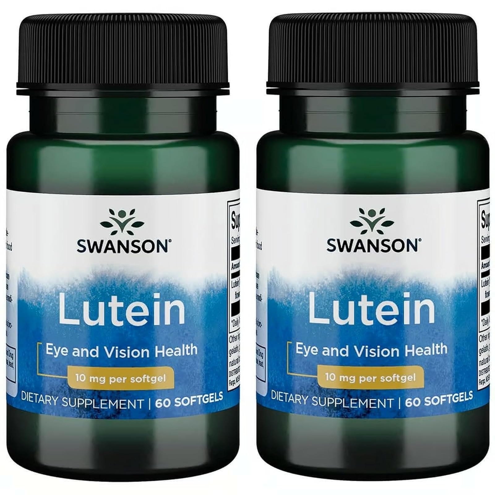 Swanson lutein softgels for eye health