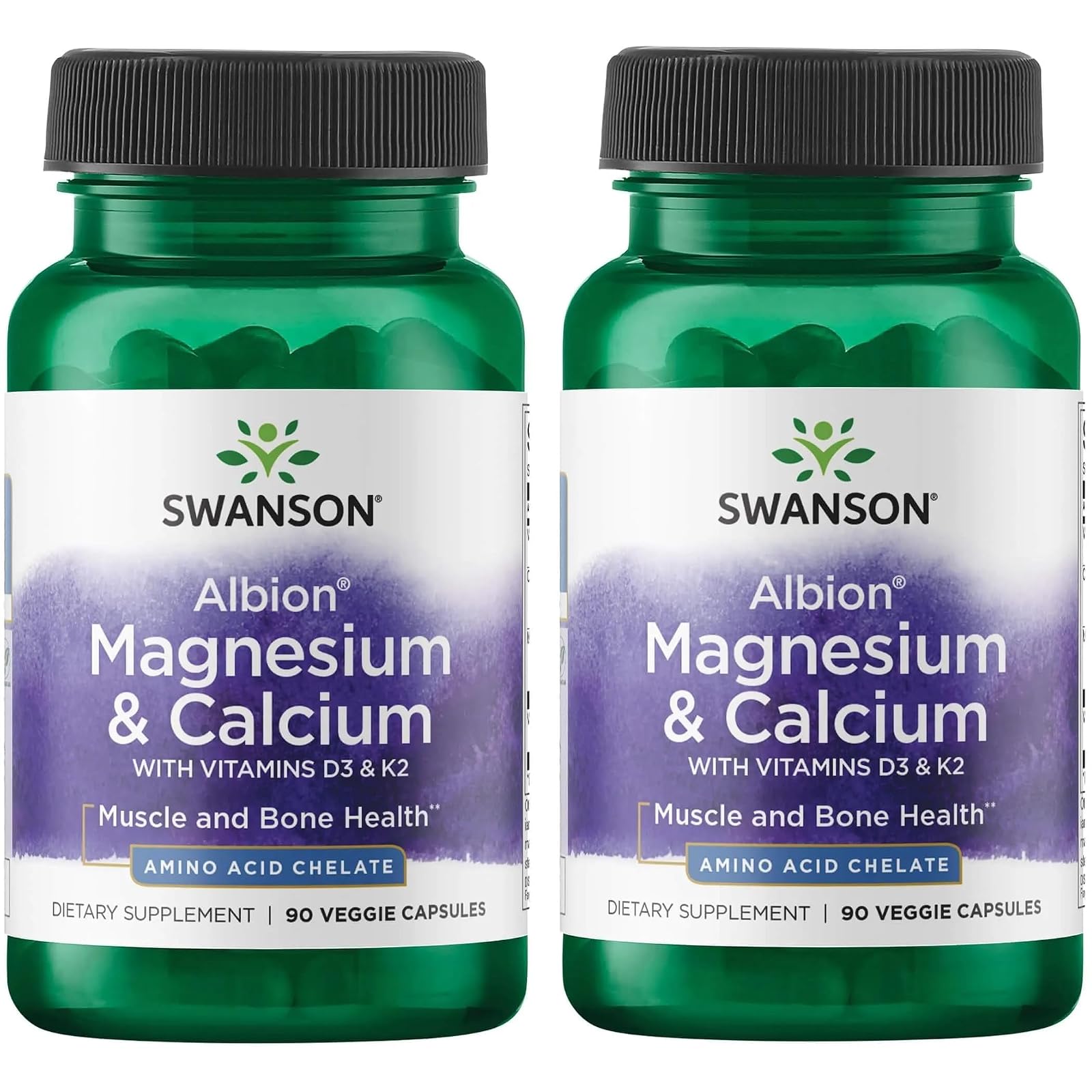 Swanson magnesium and calcium capsules
