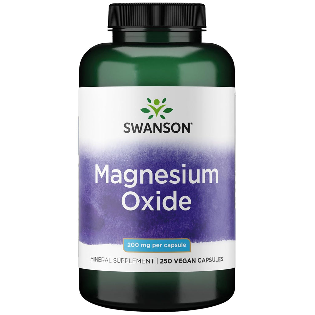 Swanson magnesium capsules for relaxation