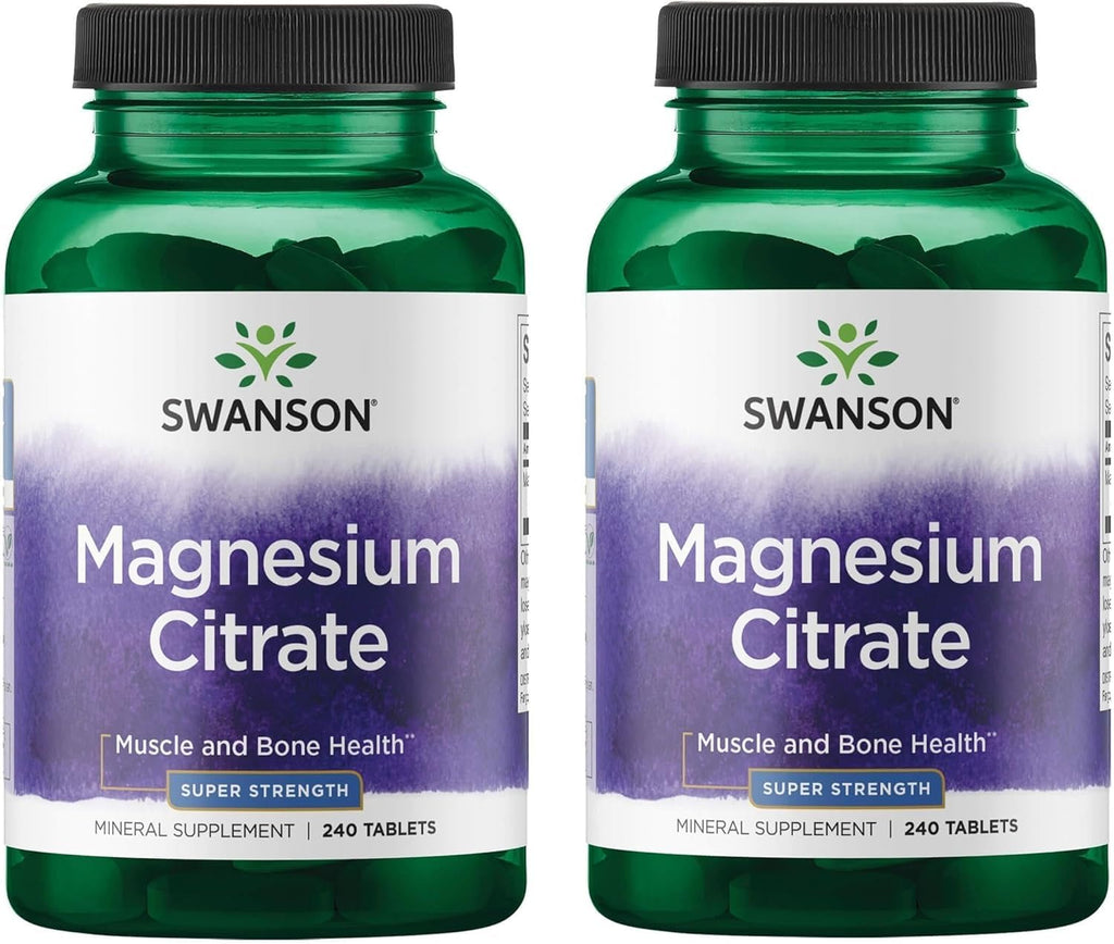 Swanson Magnesium Citrate health benefits
