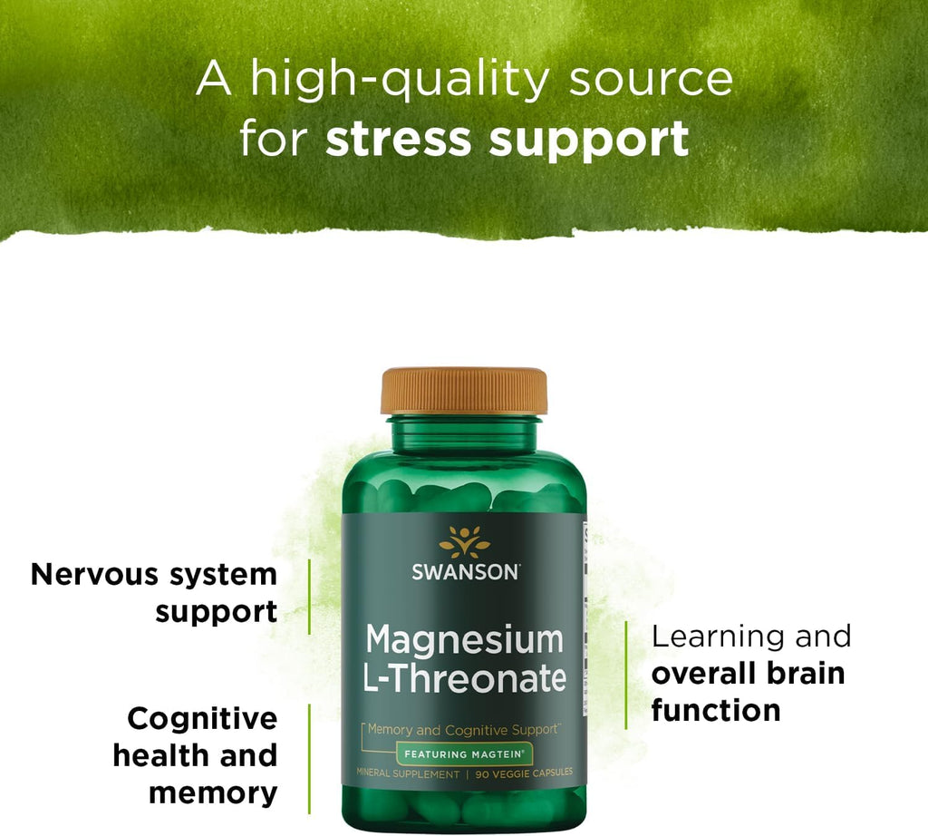 Swanson magnesium for cognitive support