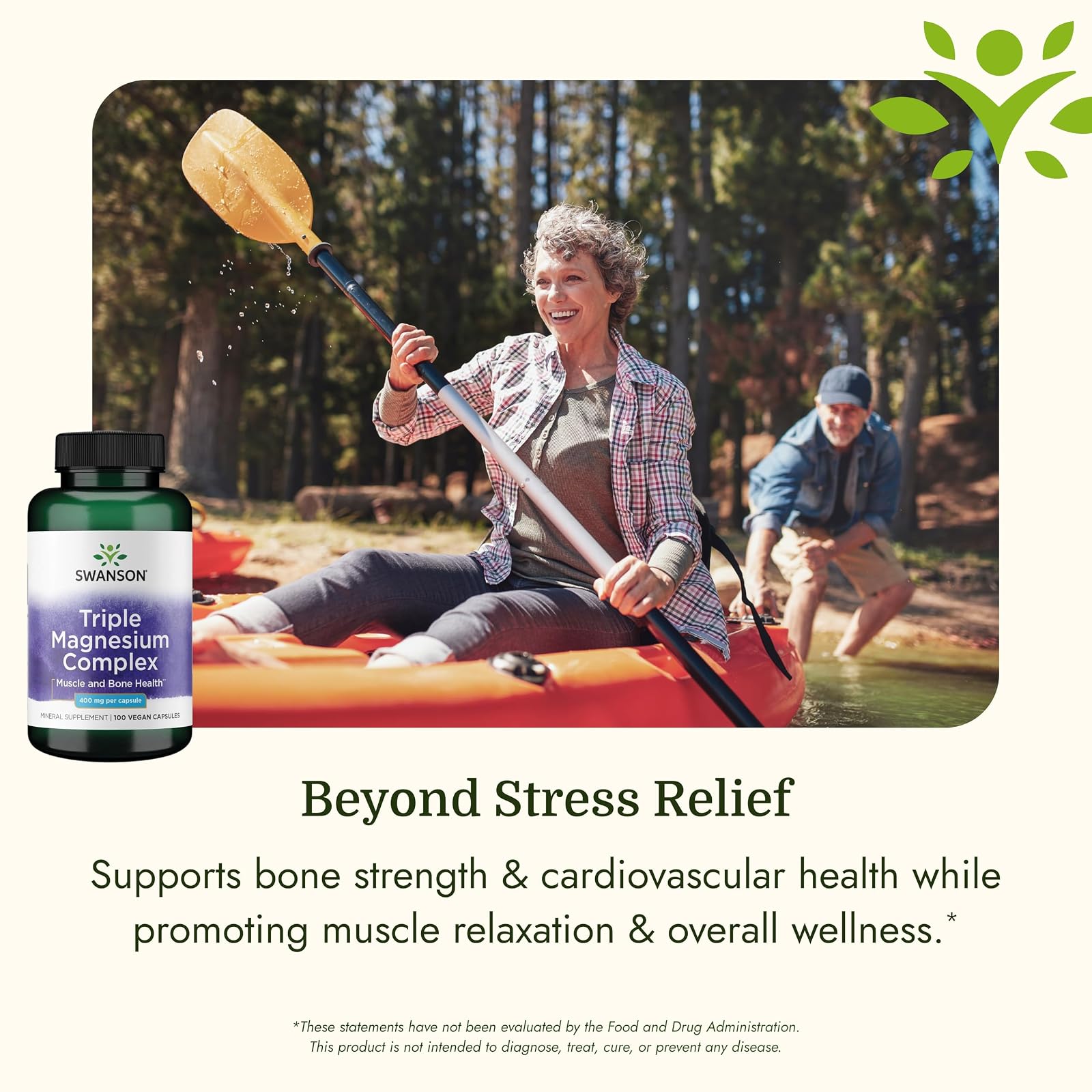 Swanson magnesium for stress relief
