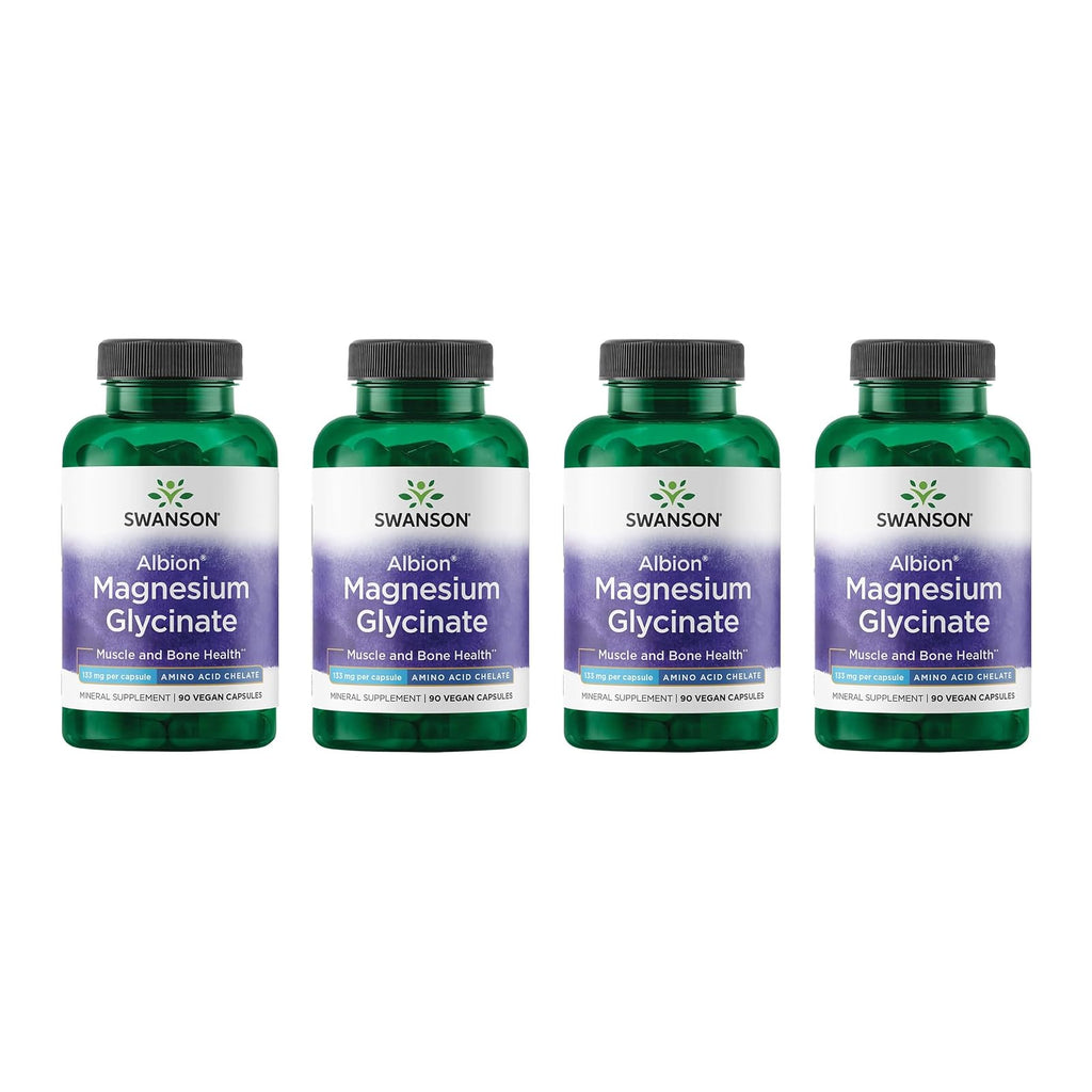 Swanson magnesium glycinate capsules for relaxation