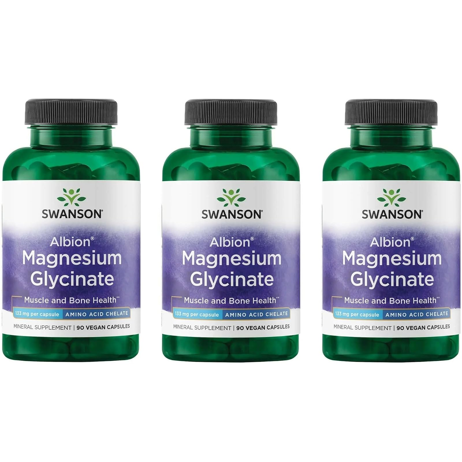 Swanson magnesium glycinate capsules