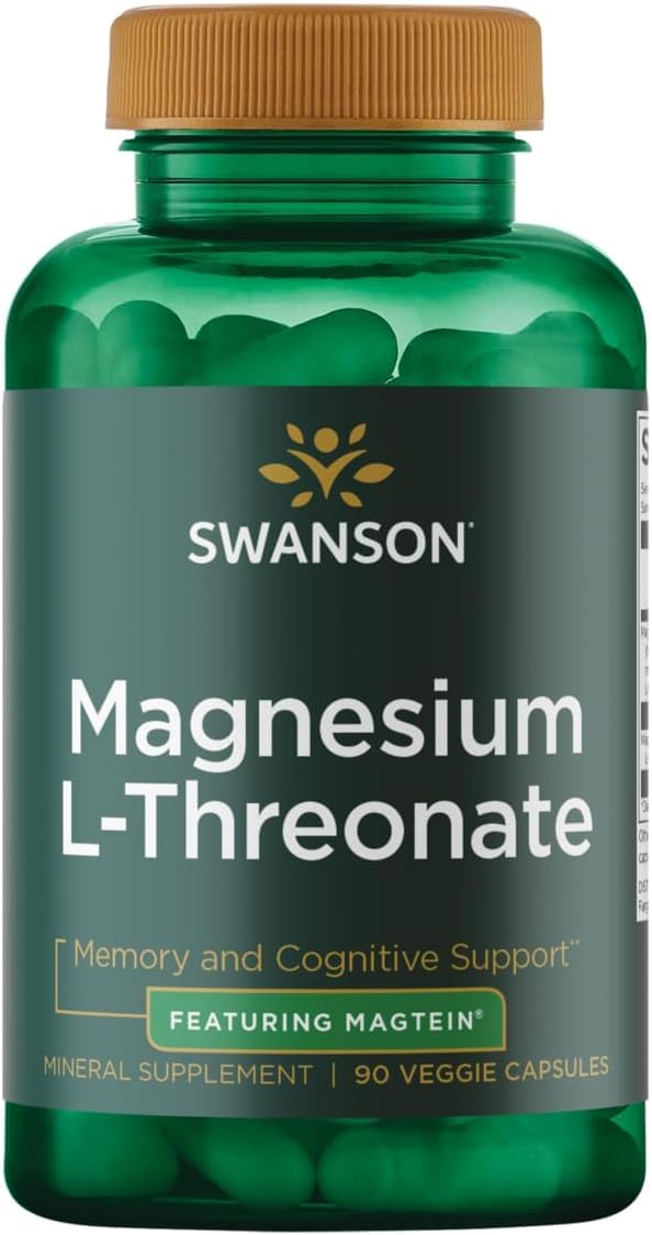 Swanson magnesium L-threonate capsules
