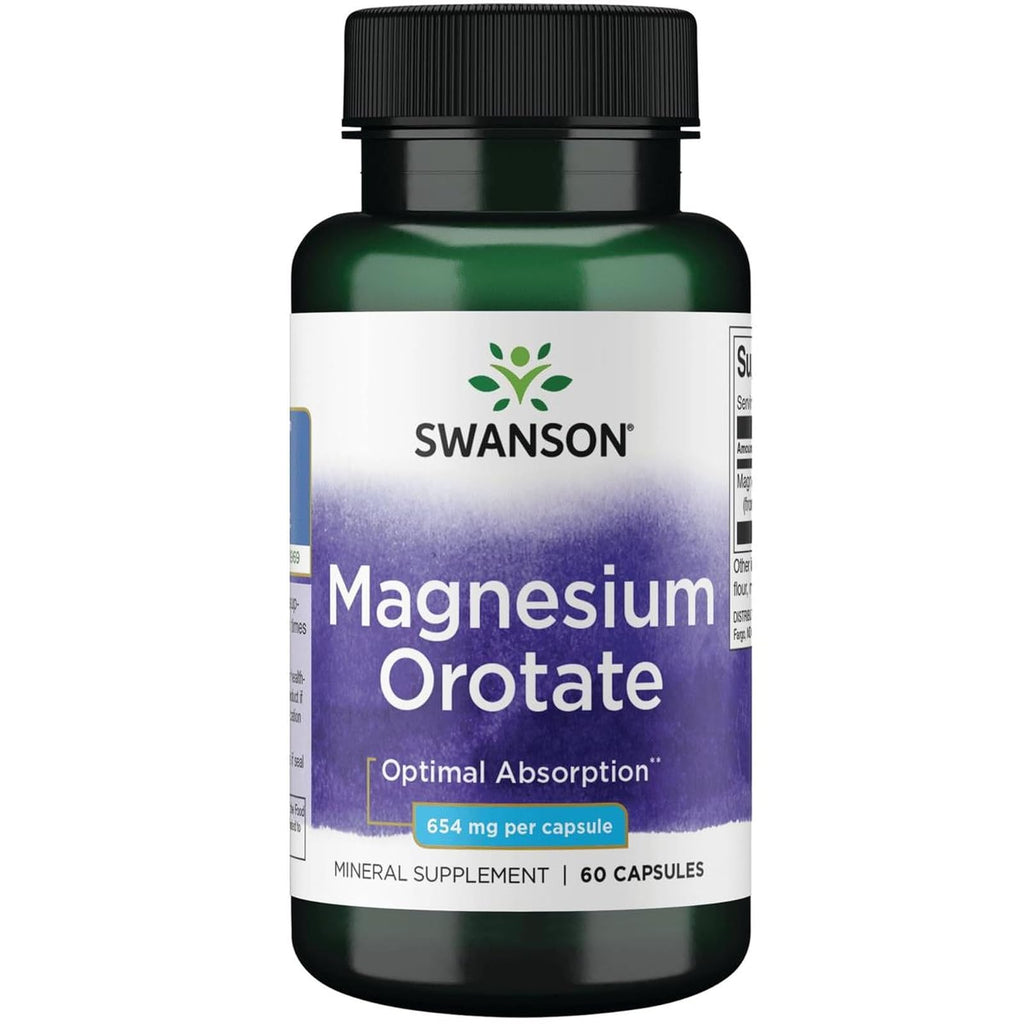Swanson magnesium orotate capsules
