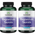 Swanson magnesium taurate vegan tablets