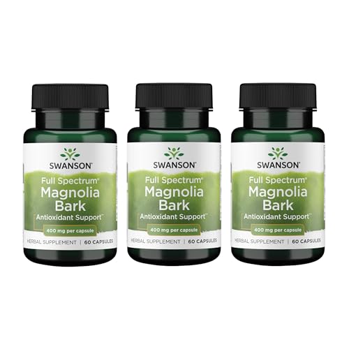 Swanson Magnolia Bark 400 mg capsules