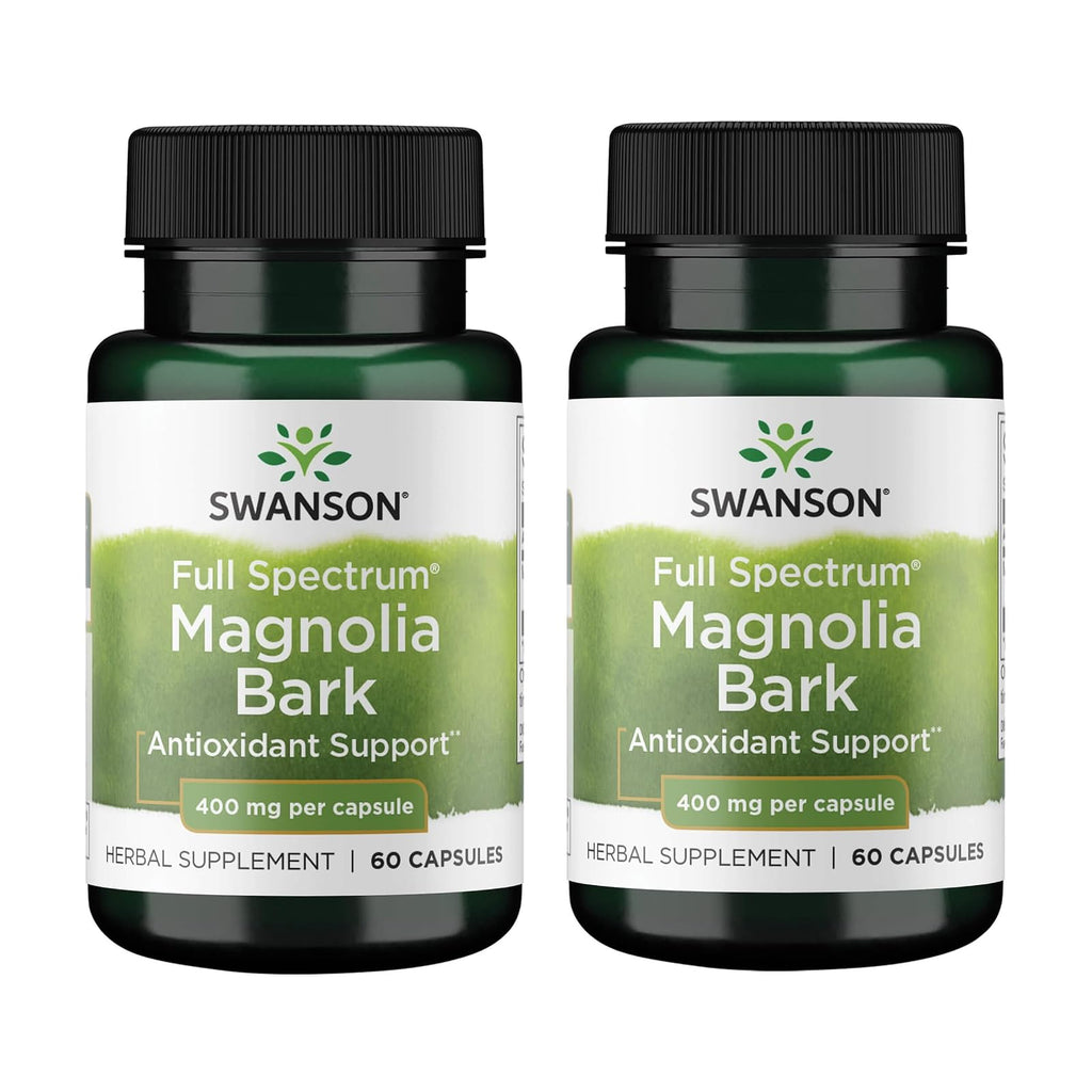 Swanson Magnolia Bark 400 mg capsules