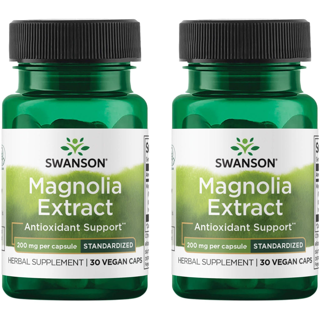 Swanson Magnolia Bark capsules for relaxation