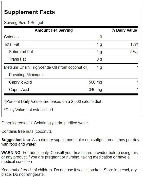 Swanson mct oil benefits