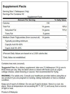 Swanson mct oil liquid supplement
