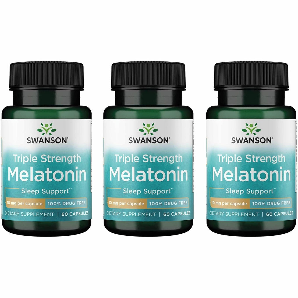 Swanson melatonin 10mg capsules for sleep