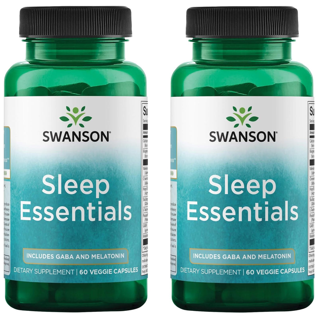 Swanson melatonin capsules for restful sleep