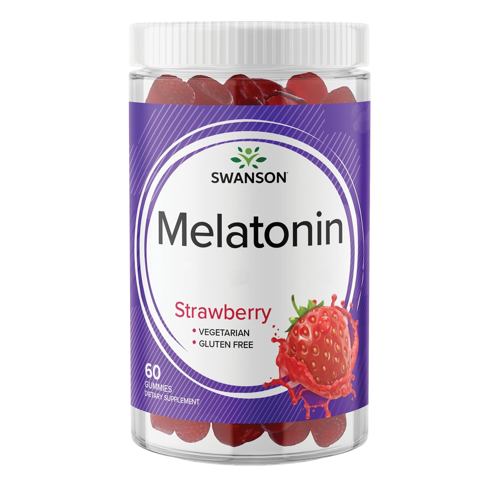 Swanson Melatonin Gummies for restful sleep