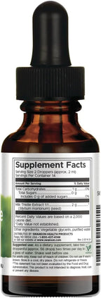 Swanson milk thistle herbal supplement