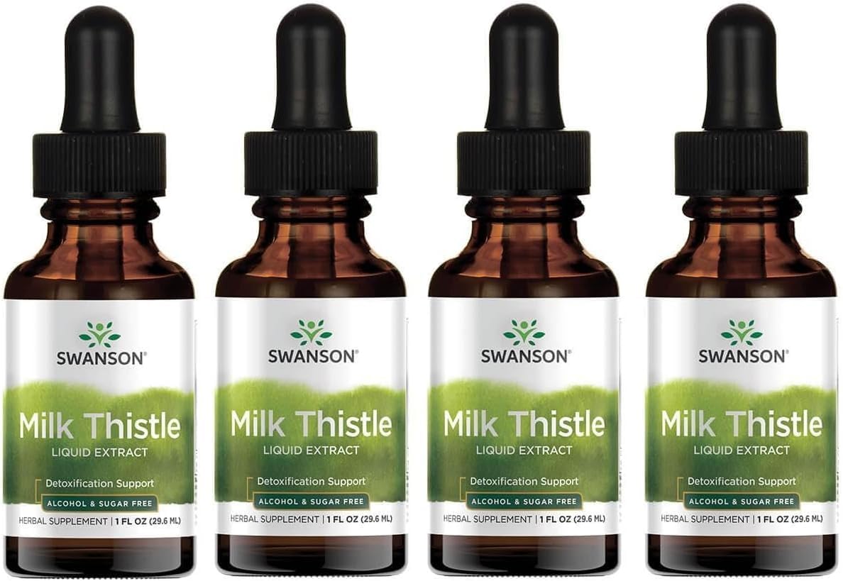 Swanson milk thistle liquid extract benefits
