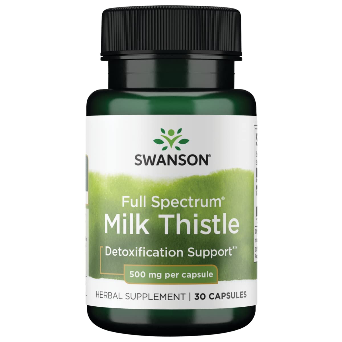 Swanson milk thistle vegan capsules