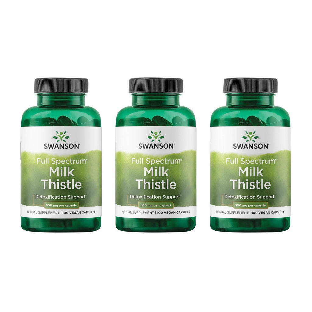Swanson milk thistle vegan capsules