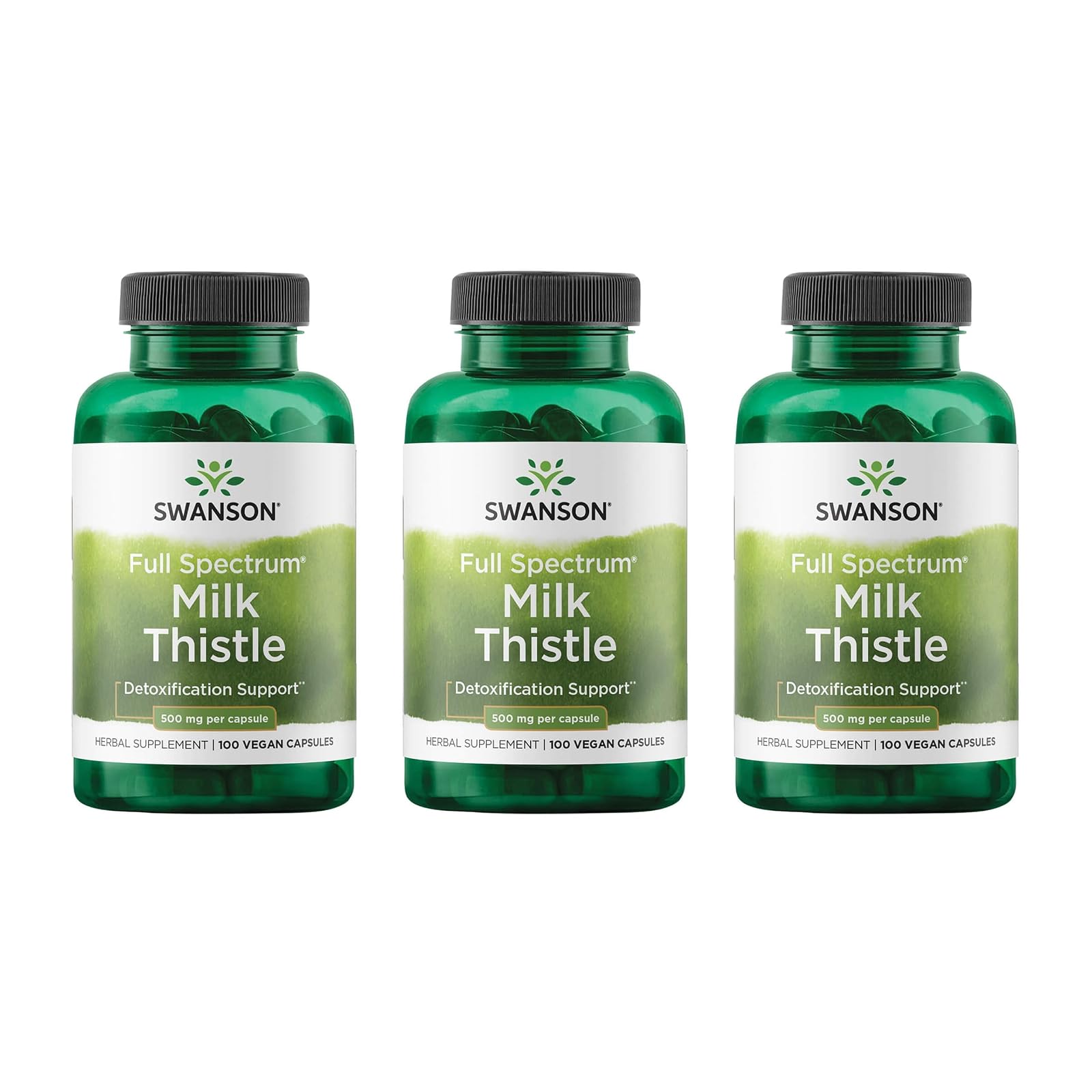 Swanson milk thistle vegan capsules