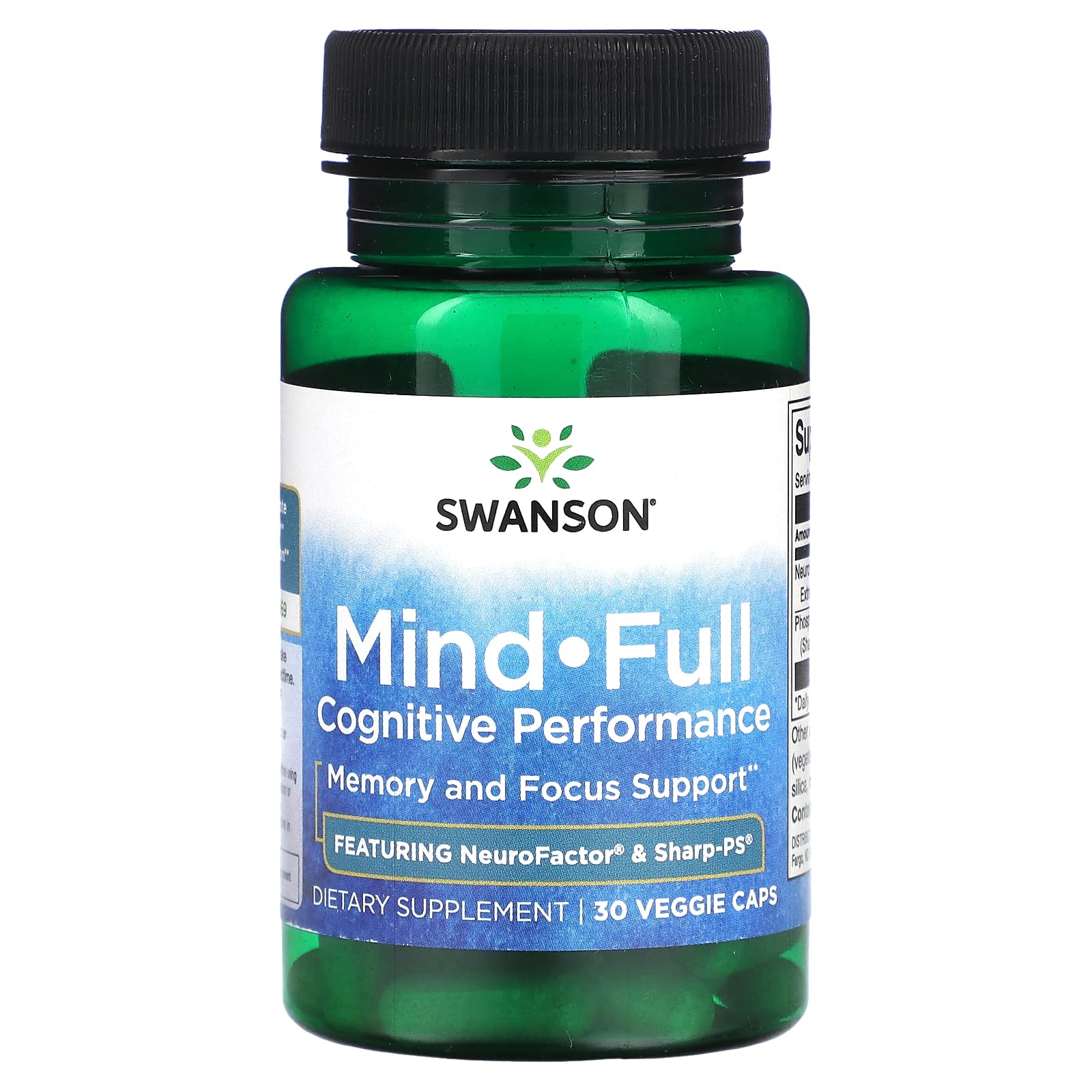 Swanson Mind Full cognitive support supplements