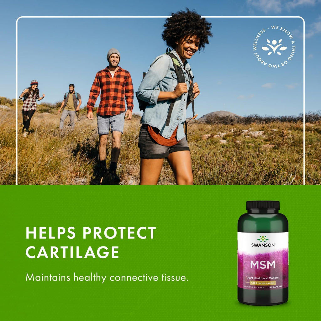 Swanson MSM for active lifestyle
