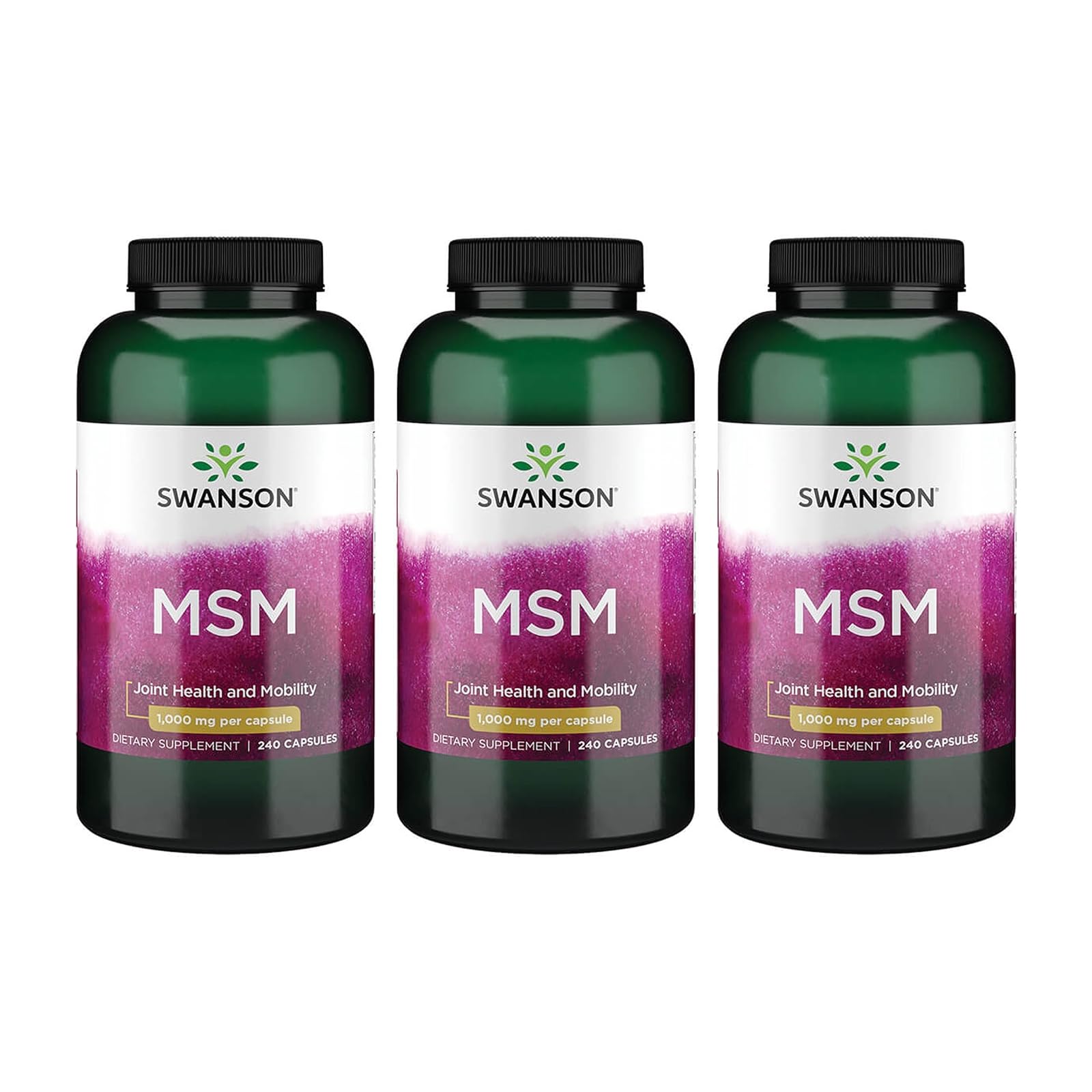 Swanson MSM joint health capsules