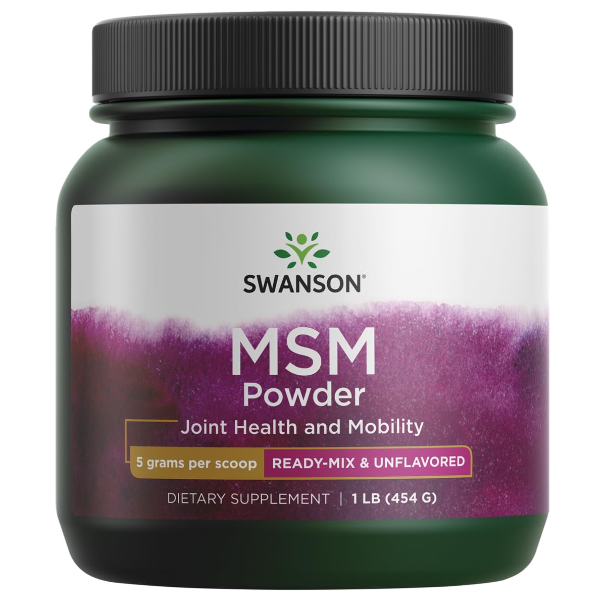 Swanson MSM powder for joint health