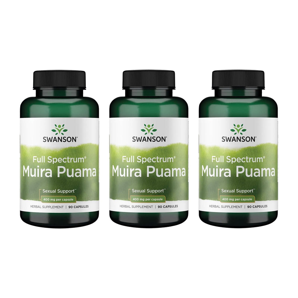 Swanson Muira Puama capsules for vitality
