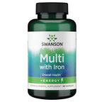 Swanson multivitamin with iron capsules