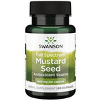Swanson mustard seed capsules for health