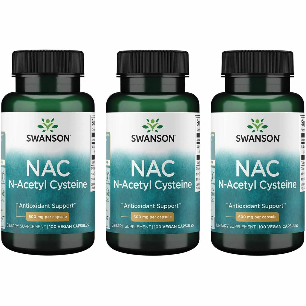 Swanson NAC 600 mg capsules